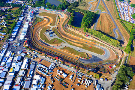 Le circuit asphalte - Rallycross de Lohéac - Lohéac racing